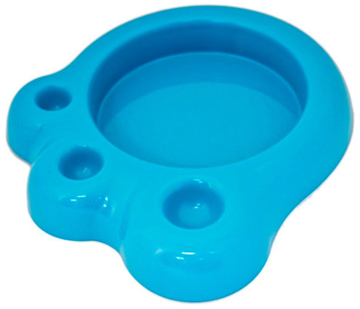 Миска для кошек Дарэлл Лапка пластиковая 0,25 л (1 шт)