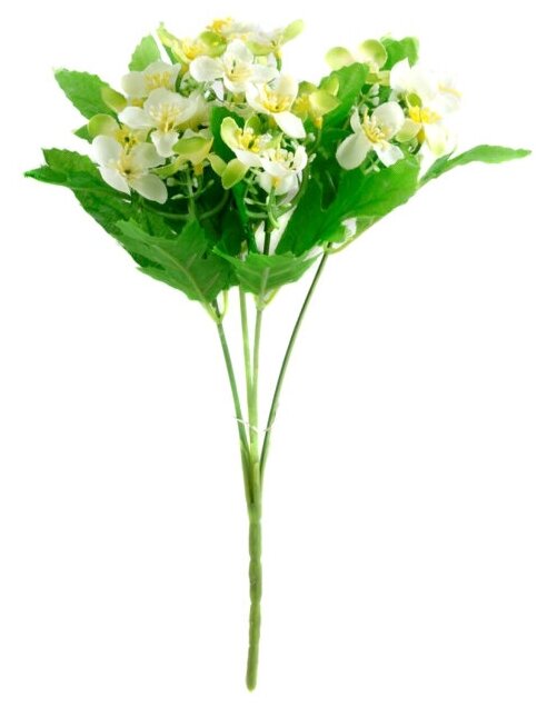 Искусственное растение Лютик 28,5 см для стильного интерьера без ухода дома