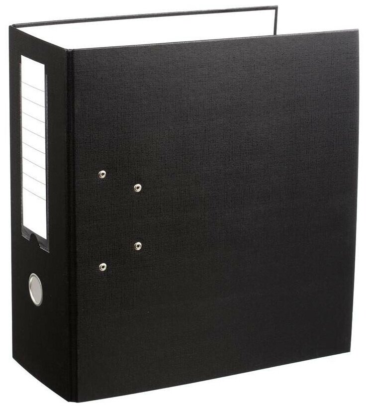 Attache Папка-регистратор с арочным механизмом, 125 мм, черная