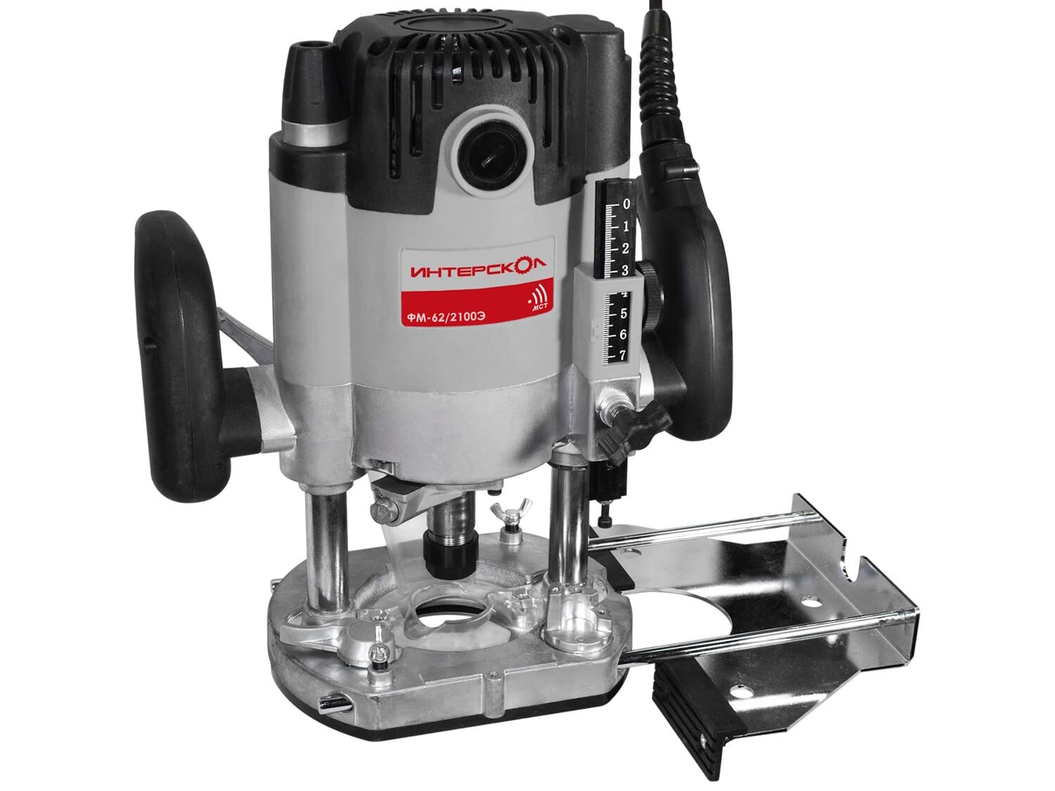 Вертикальный фрезер Интерскол ФМ-62/2100Э (2.1 кВт, 8/12 мм)