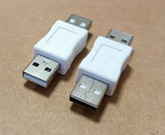 Переходник с вилки USB-2.0 тип A на вилку USB-2.0 тип A