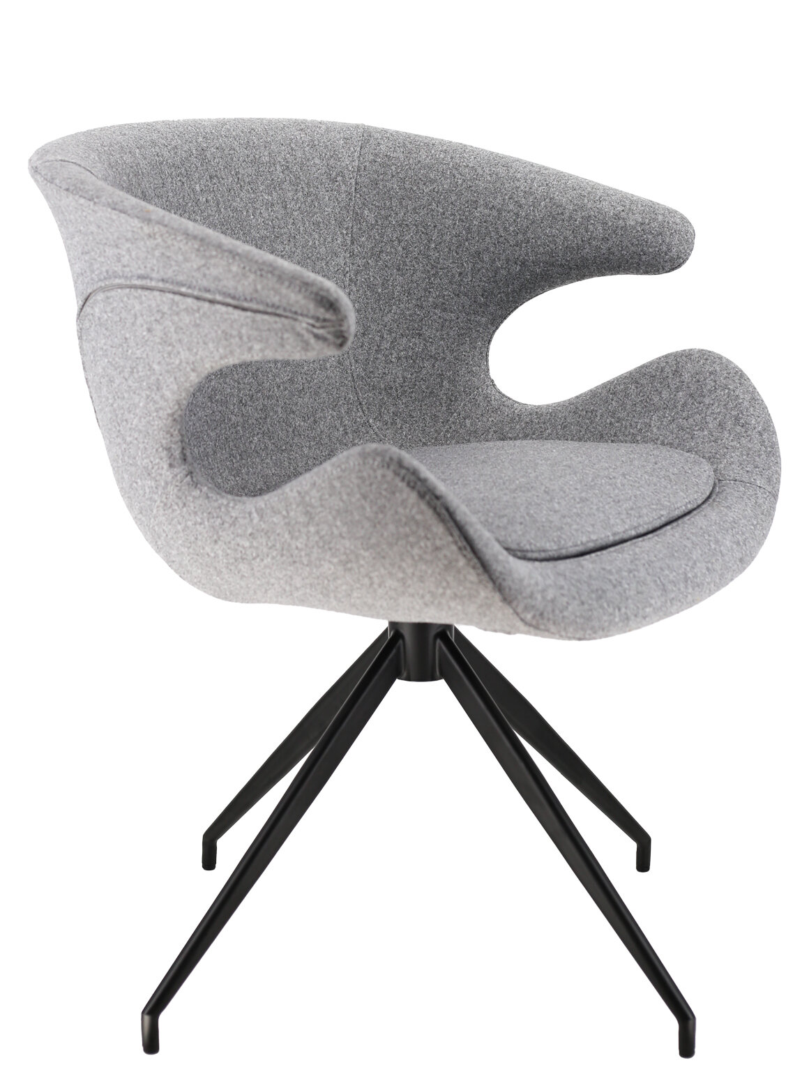 Обеденное кресло Everprof Liberty Ткань Серый Размеры: Высота 750мм Глубина 440мм Ширина 600мм