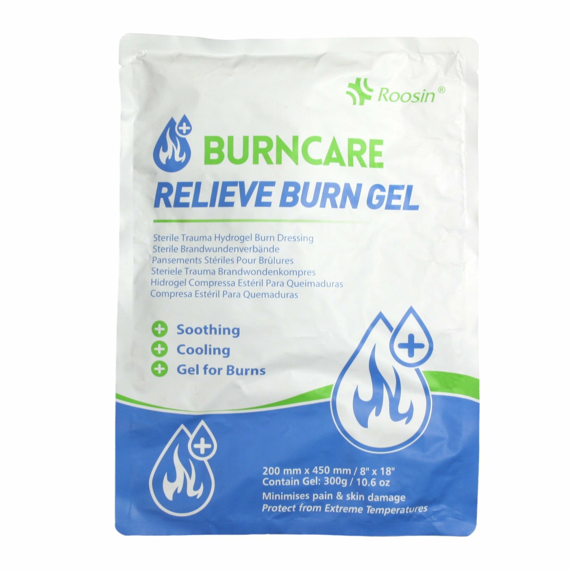 Противоожоговая повязка "BURNCARE" Rhino Rescue 20х45 см