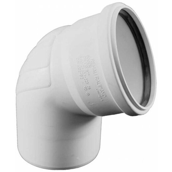 Отвод Rehau 67°, 110, PP (полипропилен)