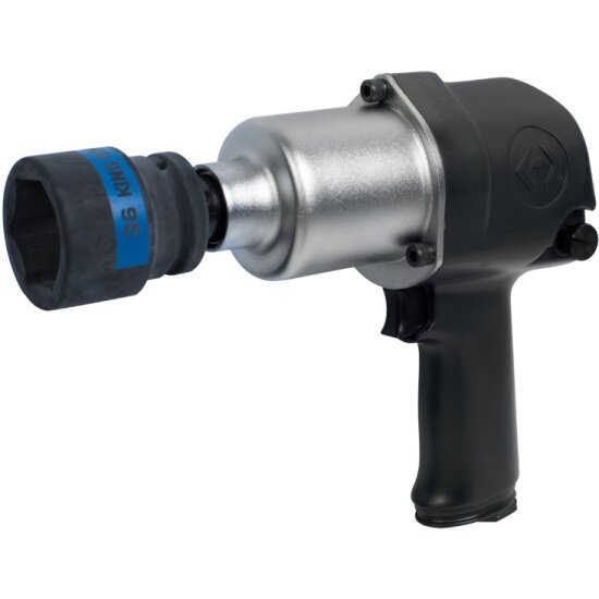 Гайковерт King Tony P33611-055B пневматический, ударный, 3/4", 949 Нм, в комплекте 3 торцевые головки