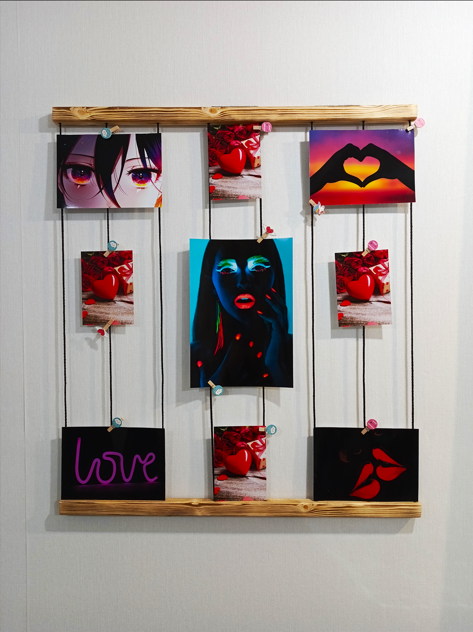 Рамка для фото настенная панно - коллаж