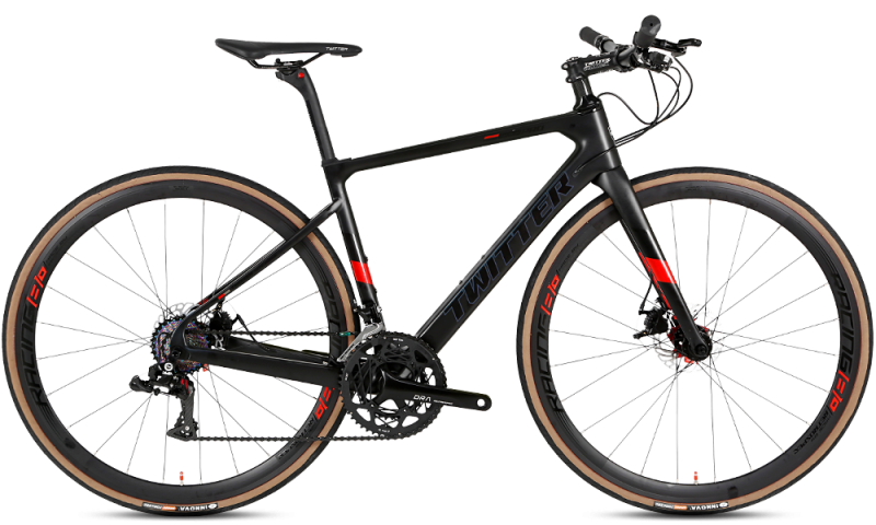 Велосипед Twitter STEALTH pro -CPB RS-24S (2023) 48" голографический чёрный