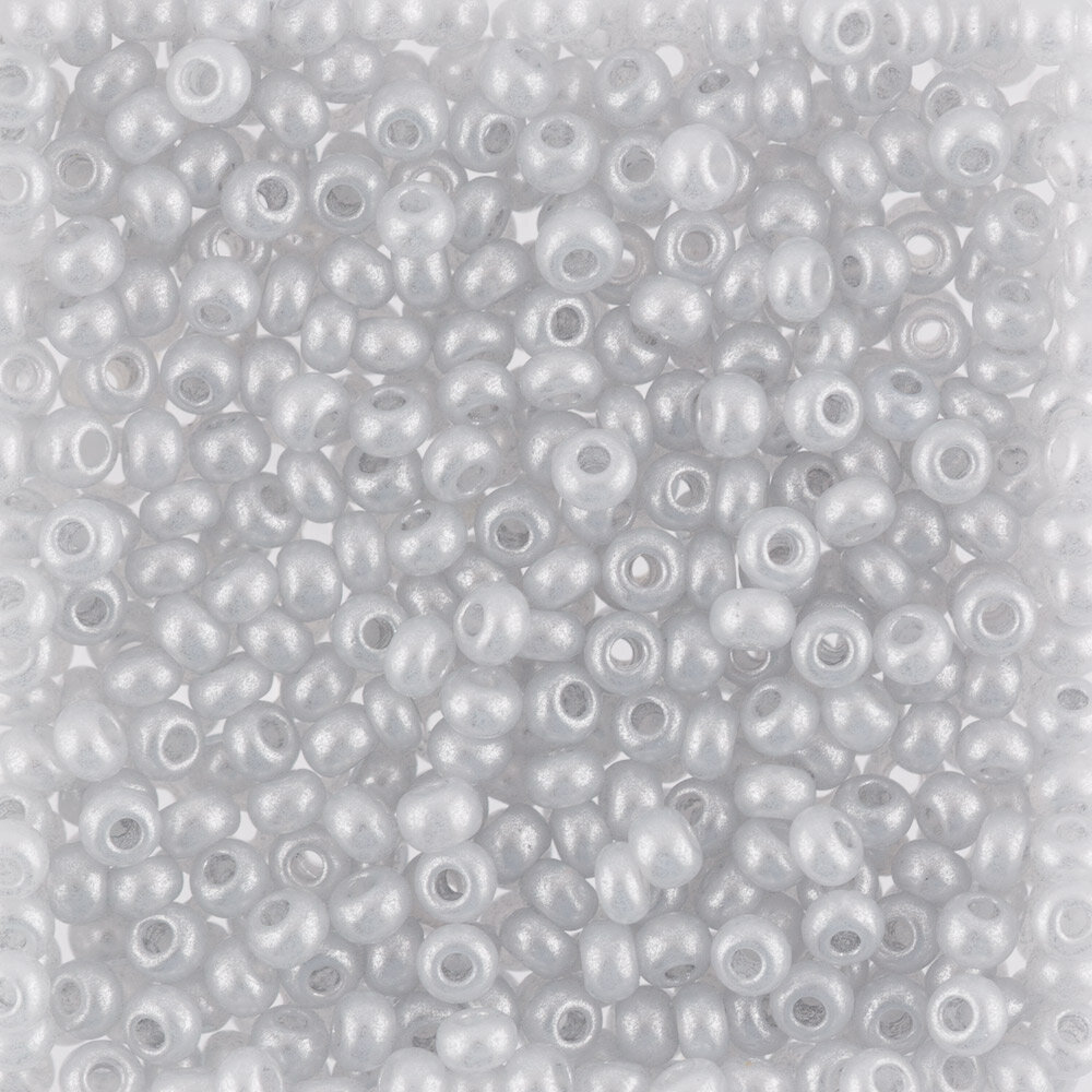 Бисер Чехия "GAMMA" круглый 10/0 2.3 мм 5 г F474 серый ( 17708 )