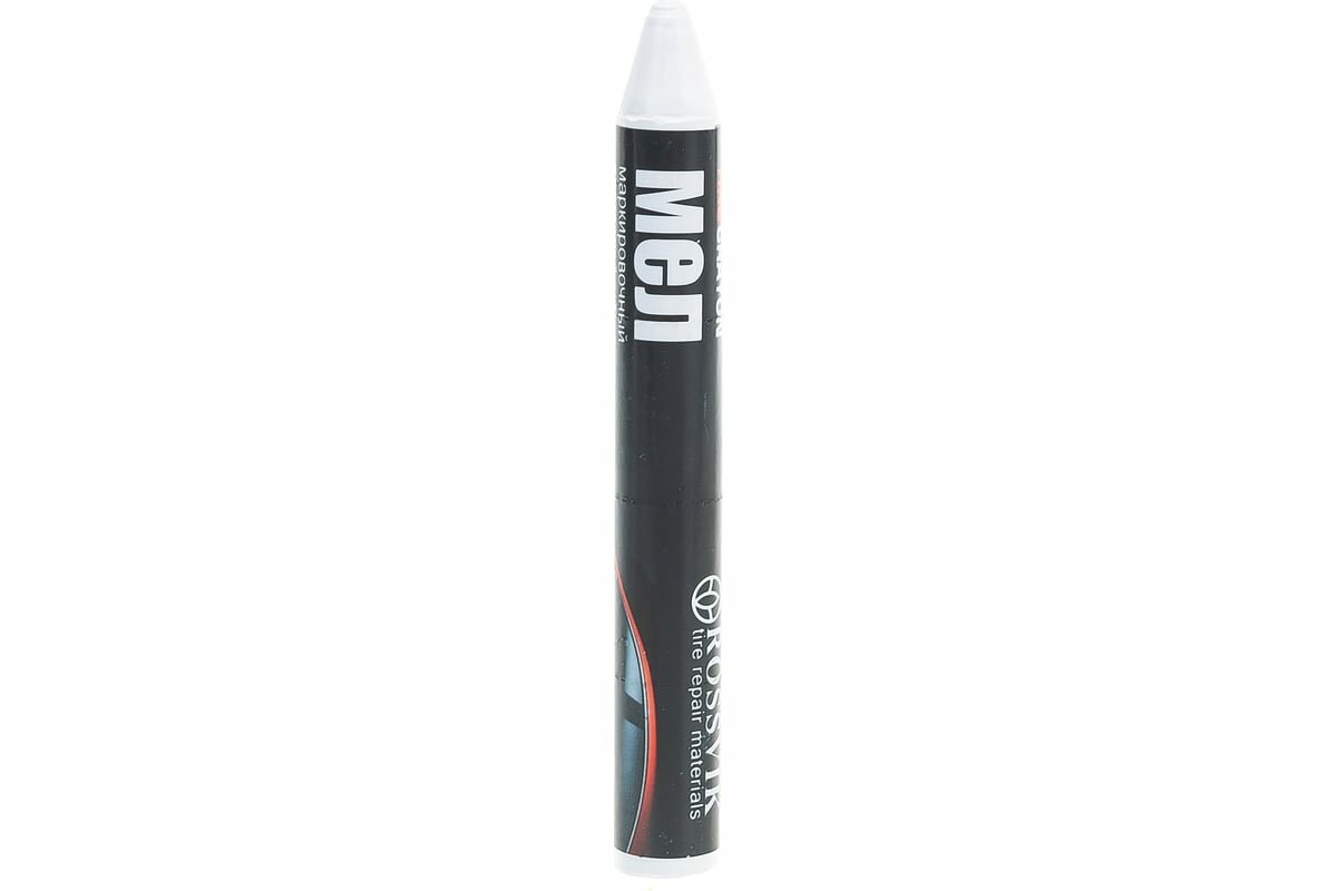 Мел шинный ROSSVIK, белый, для мокрой и холодной резины, 1 шт