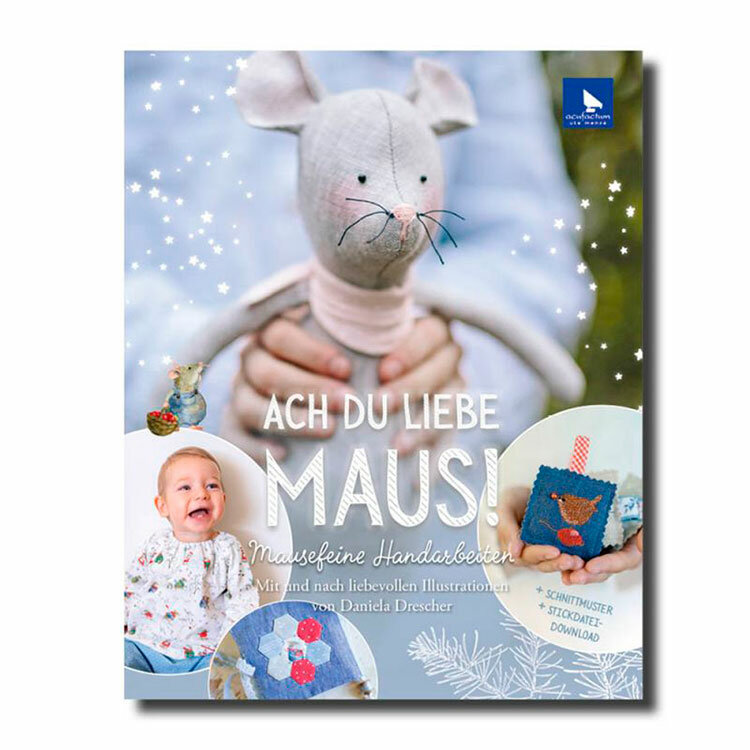 Ach du liebe Maus О дорогая мышь книга Acufactum Ute Menze K-4043
