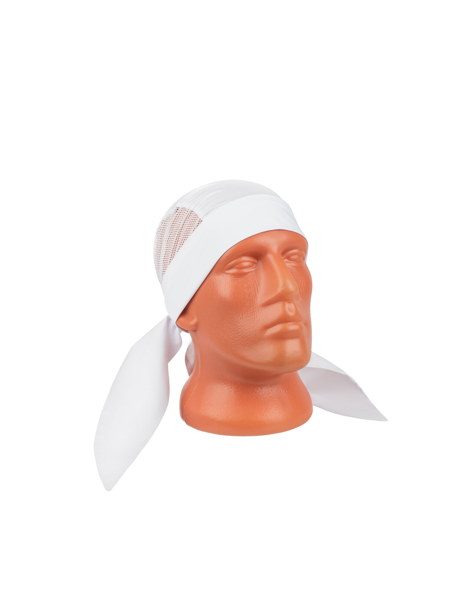 Бандана DECORATOR, унисекс, всесезонная, размер one size, цвет белый/белая сетка