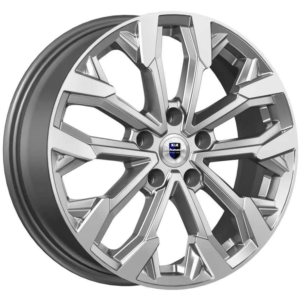 Диск колёсный Морейн (КС1046-15) 6,5x17 ЕТ 50 5x108 63,35 Дарк платинум, арт.80465