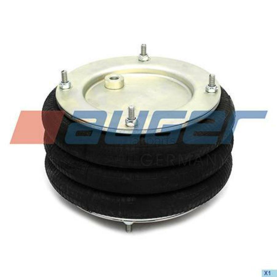 AUGER AU343003F04 пневмоподушка в сборе !3B-300 В:4шп. M10 1отв-шт.1/2 Н:4шп. M10 \Gigant