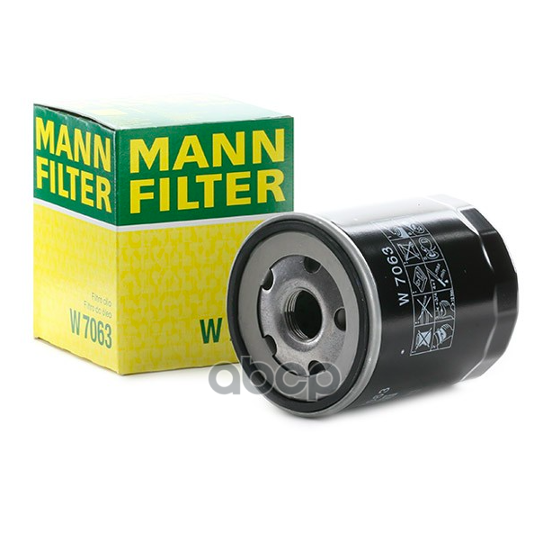 Фильтр масляный PEUGEOT/CITROEN/FIAT 1.4/2.0D 14- MANN-FILTER арт. W7063