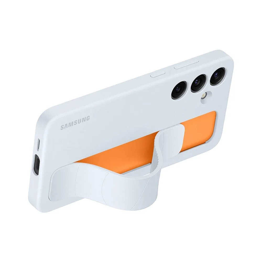 Оригинальный чехол для смартфона Samsung Galaxy S24 S24+ S24Plus с Для Галактики С24, Light Blue