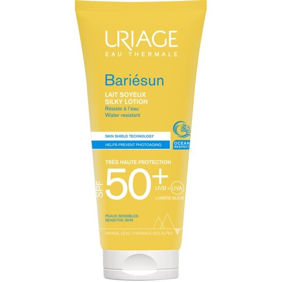 Солнцезащитное молочко для лица и тела Uriage Bariesun SPF 50+, 100 мл