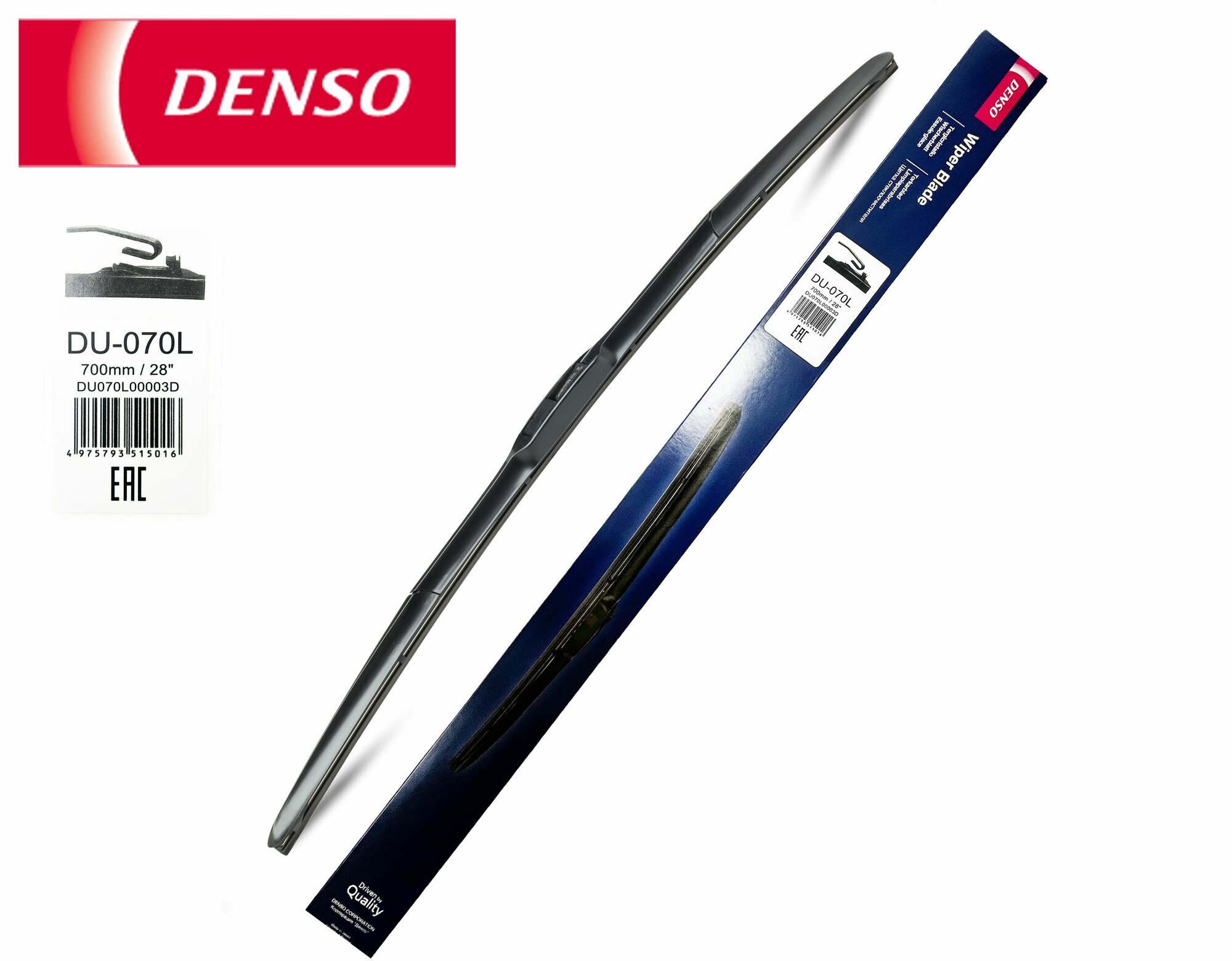 Щетка стеклоочистителя Гибридная 700мм Denso DU-070L
