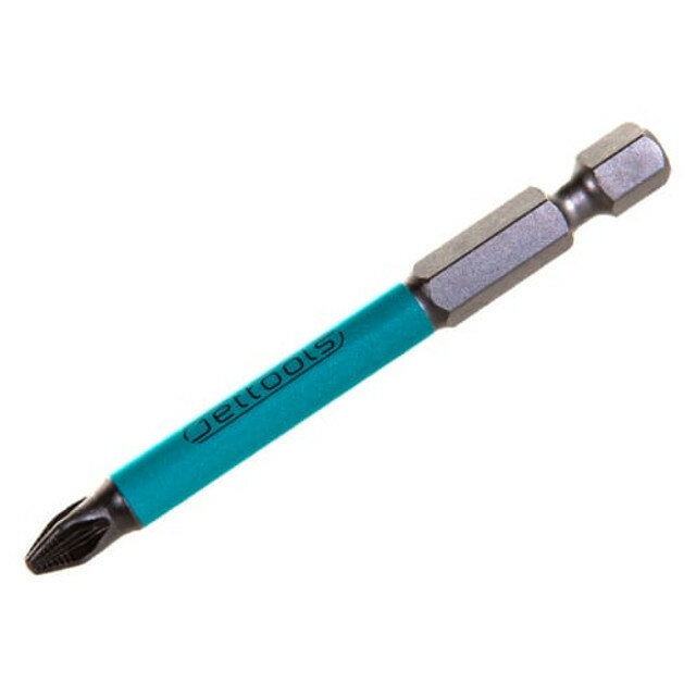 JETTOOLS PZ2 70 мм бит, 2шт, для больших нагрузок прочный инструмент для крепежа