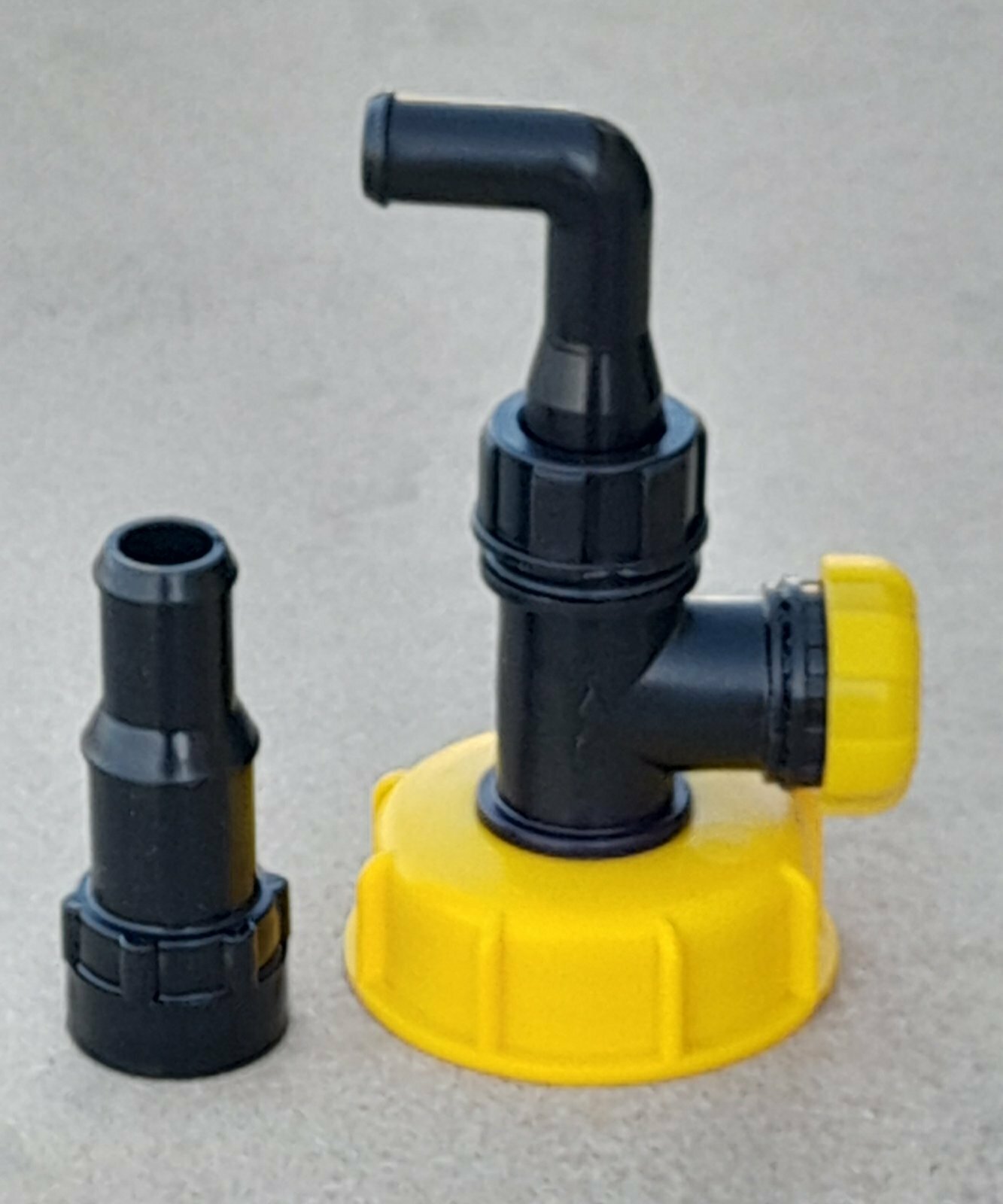 Переходник на еврокуб с краном