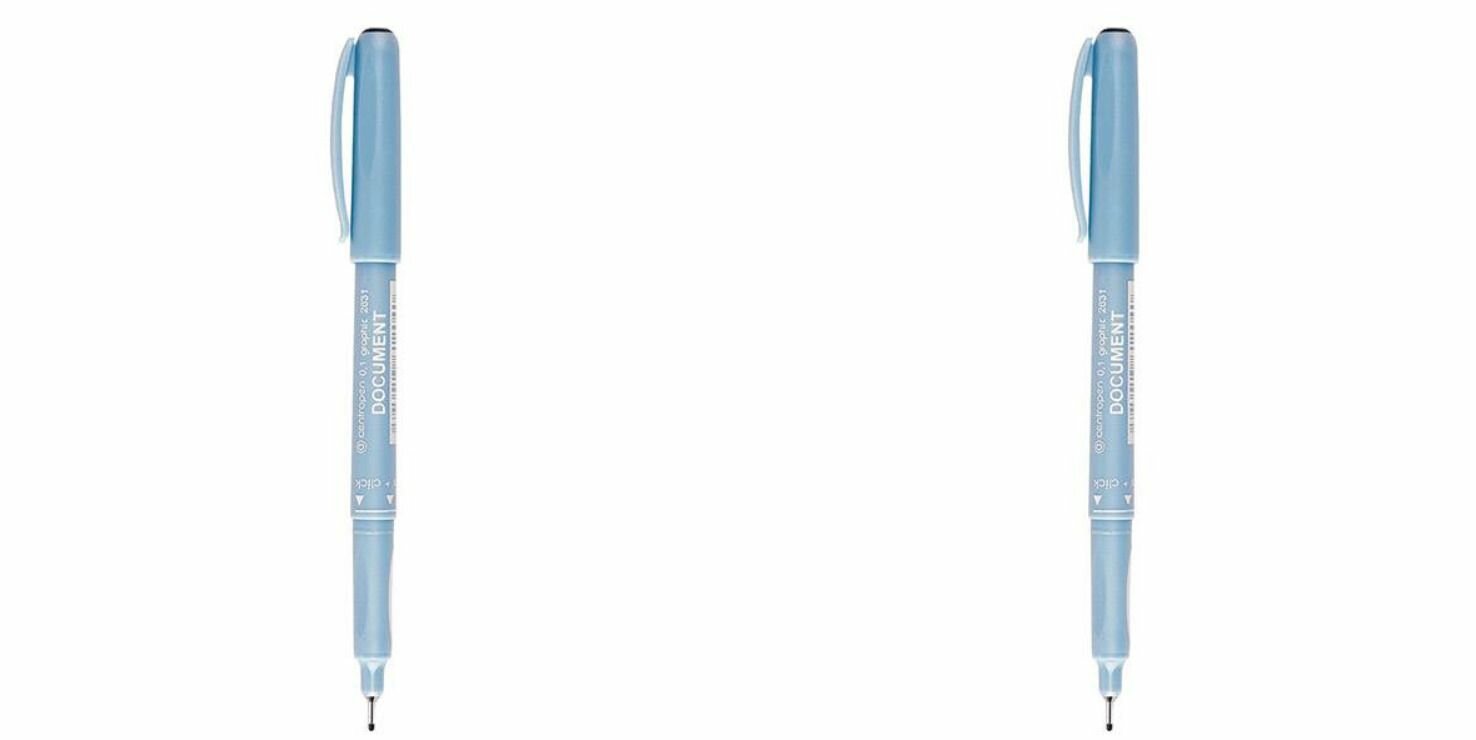 Centropen Линер,0,7 мм, черный,2 шт