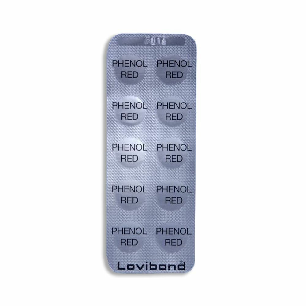Таблетки для фотометров воды Lovibond Phenol Red - рН, 1 блистер