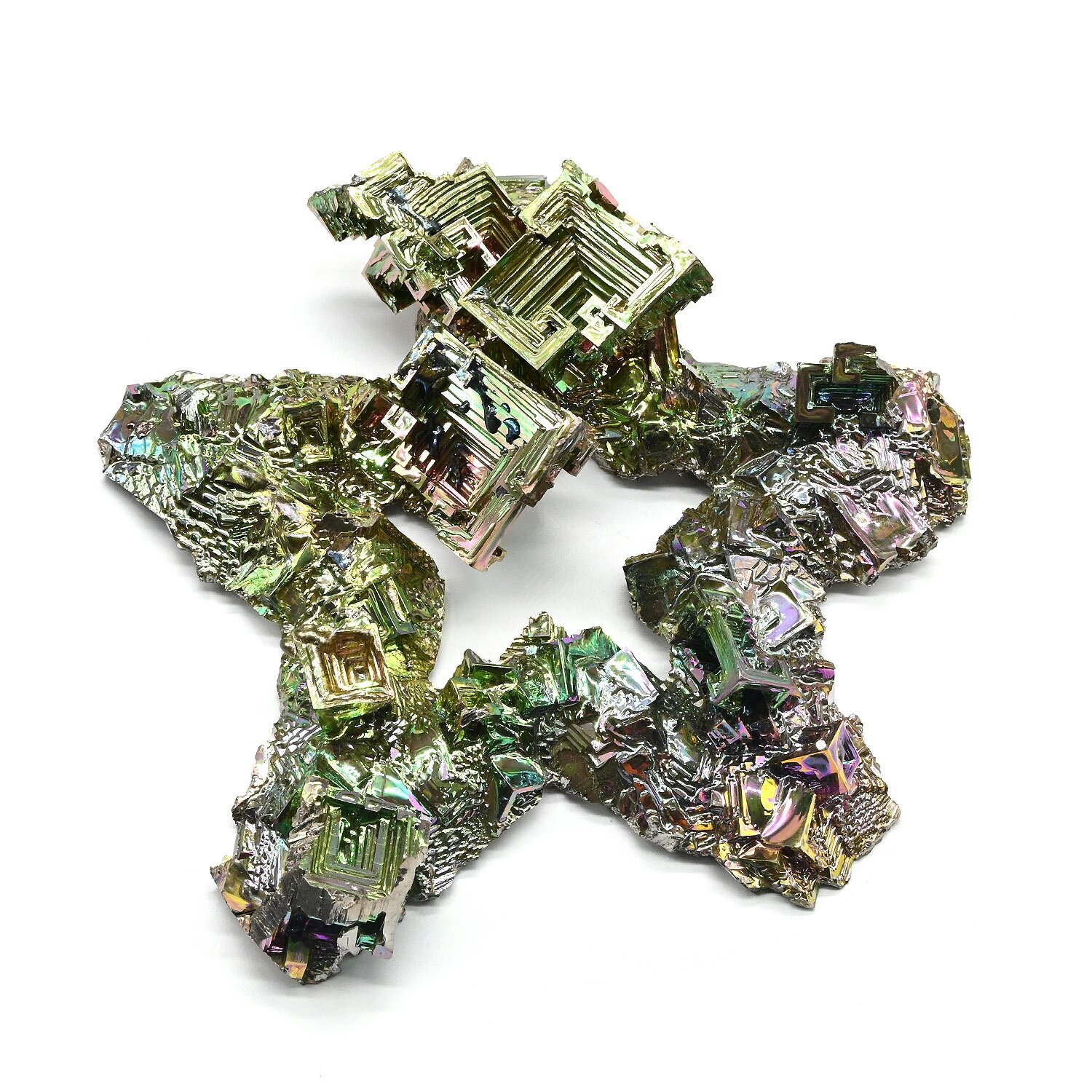 Кристаллическое образование Висмута "Звезда" 98*96*28мм .