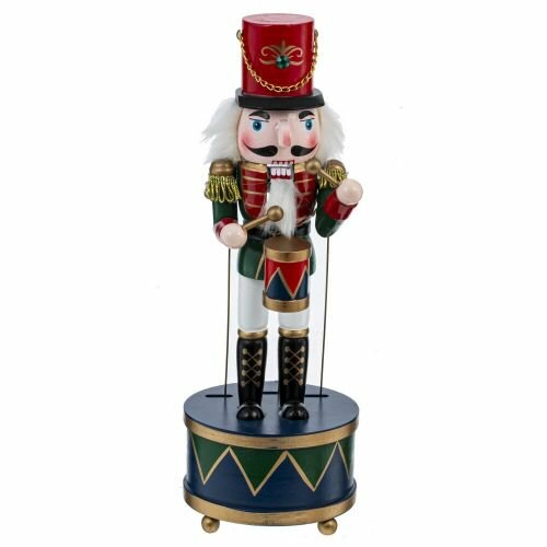 Фигурка Remeco Collection "Щелкунчик" с музыкой и движением, 10,5х10,5х30,5 см (811033)