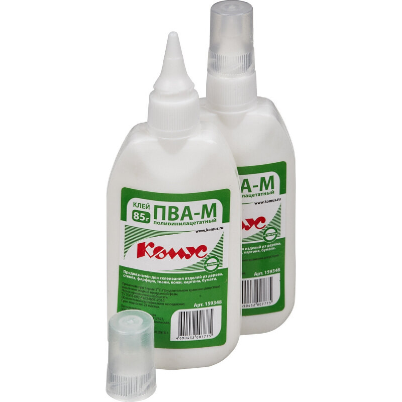 Клей ПВА 85г Комус 159348