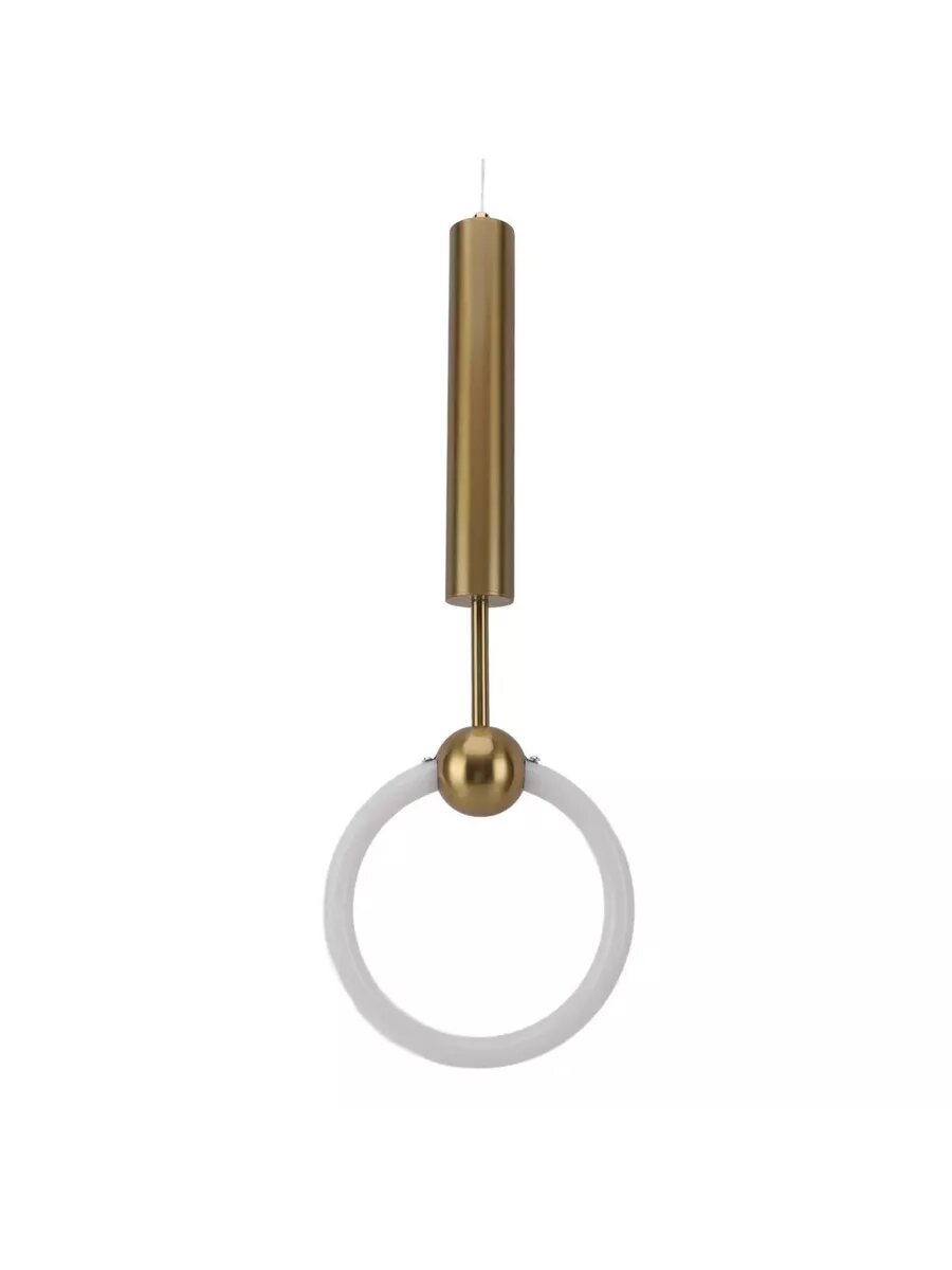 Подвесной светильник newrgy lighting 3045/200Brass, латунь, белый, цоколь LED, свет 4200К, для ванной