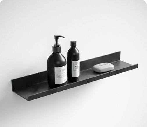 Полочка металическая черная