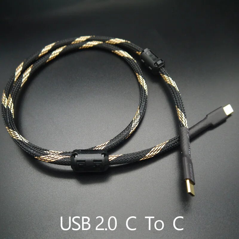 USB-C кабель INNTAKHIFI NO1067, 0.5m, Gold