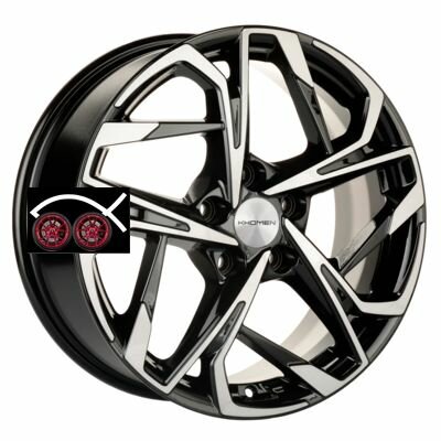 Колесный диск Khomen Wheels KHW1716 (Kuga/Focus) 7x17 5x108.0 ET50 D63.3 черный