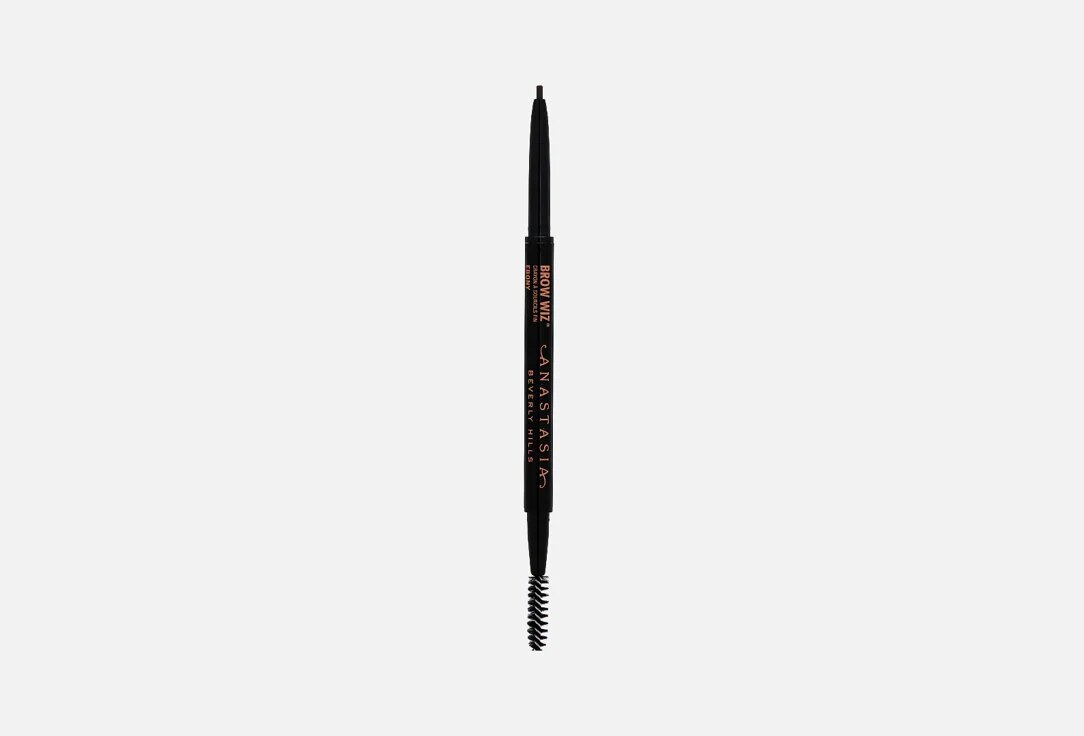 Карандаш для бровей Anastasia Beverly Hills Brow wiz skinny, тон Ebony, 0.085 г