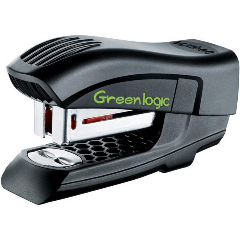 Степлер Maped "Greenlogic", №24/6-26/6, мини, до 15 листов, с антистеплером, черный (353011)