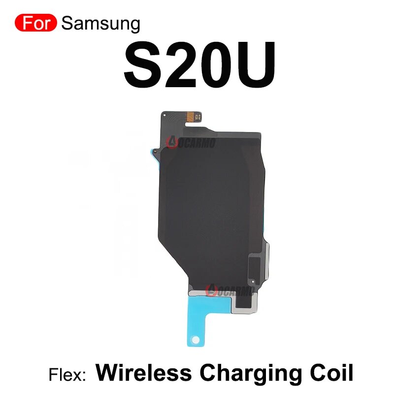 Для Samsung Galaxy S20 FE S20Plus S20 Ultra S20 + Беспроводная зарядка индукционная катушка NFC Модуль гибкий кабель запасная часть S20Ultra