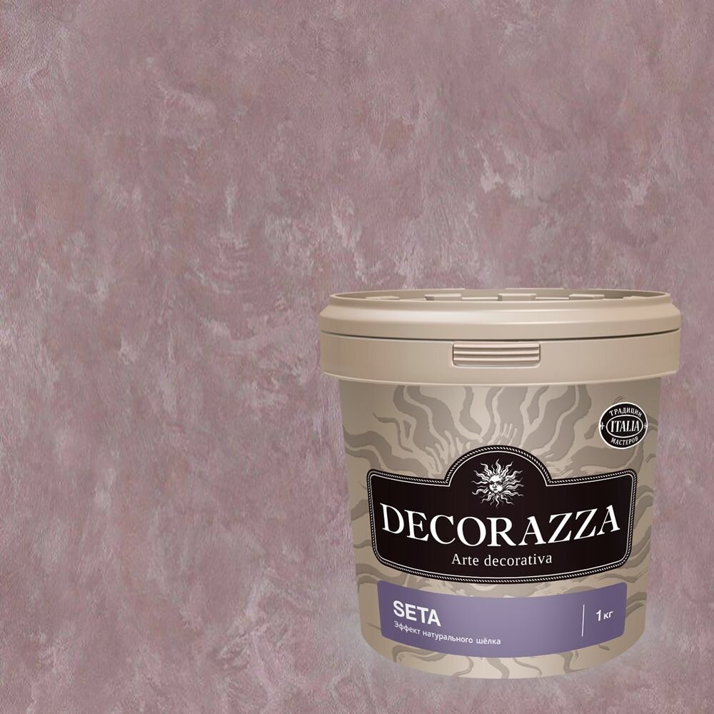 Декоративная штукатурка с эффектом натурального шелка Decorazza Seta (1кг) ST 11-95
