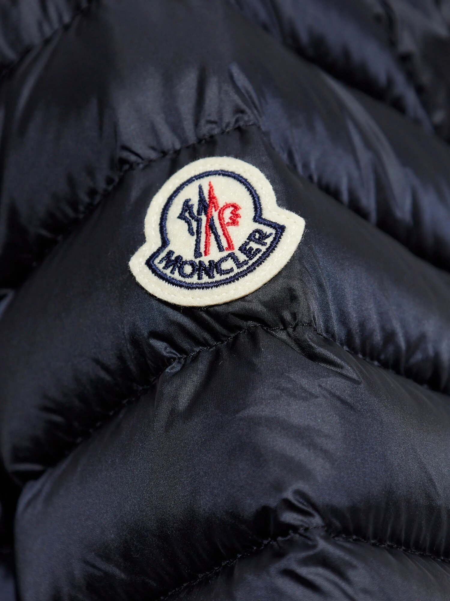 Пуховик Moncler Barbel, размер 3 NUM, синий — фото 1