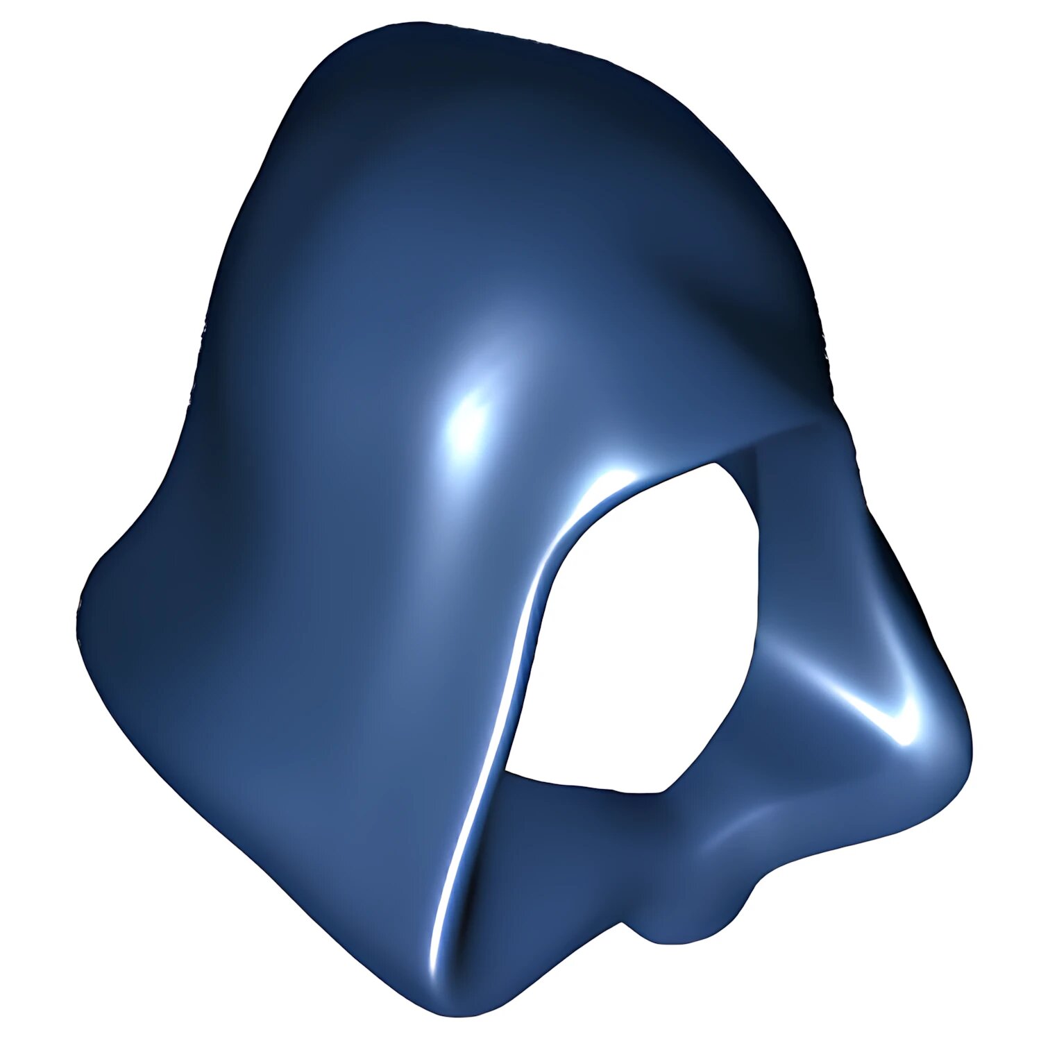 Деталь LEGO Minifigure, Headgear Hood 30381 Dark Blue U