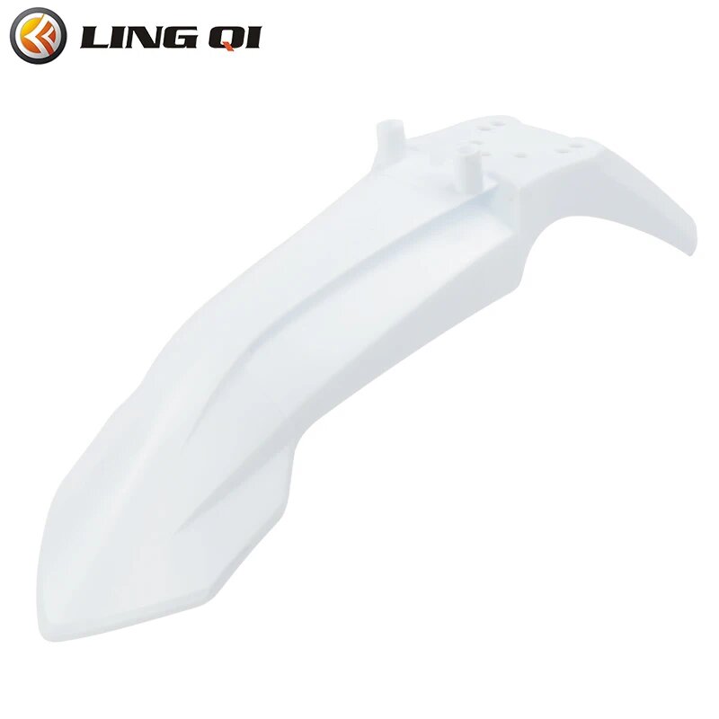 Брызговик передний LESQUE для мотоцикла DB20, Универсальный китайский мини-протектор от грязи для внедорожника, питбайка Белый, белый