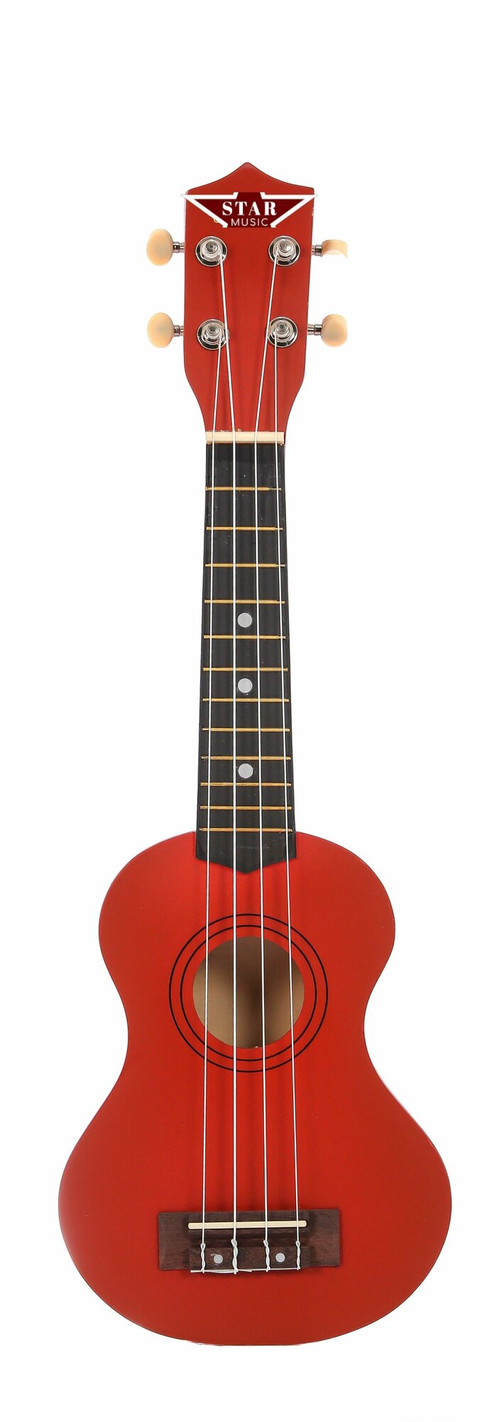 Укулеле сопрано матовая красная Belucci 21-10 Red