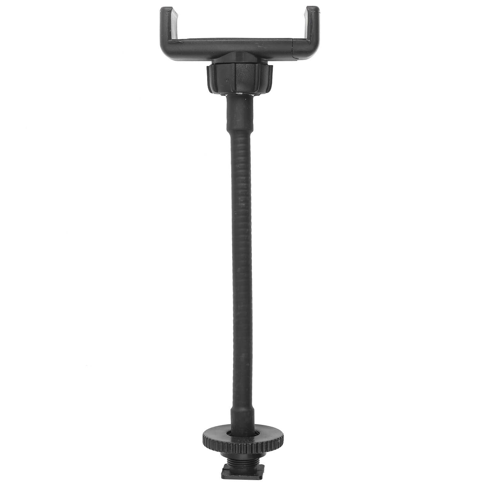 Портативный шланг -телефон смартфон смартфон в прямом эфире вещательного зажима держателя кольца светильники. Подставка для телефона