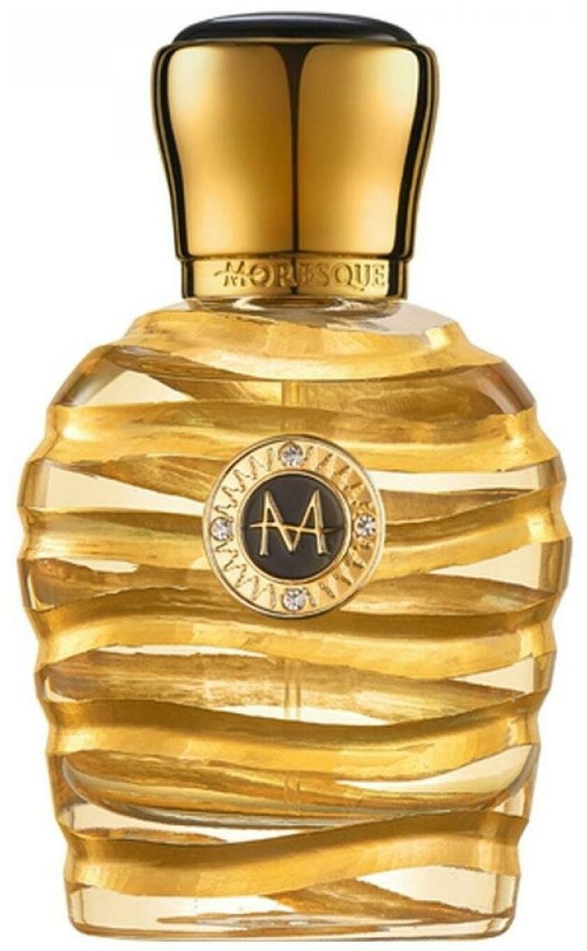 Парфюмерная вода Moresque Oro, объем 50 мл, аромат унисекс, 2018 год