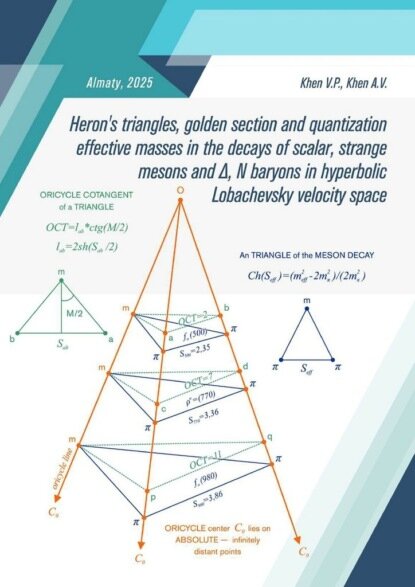Heron’s Triangles and Resonance Decays in Lobachevsky Velocity Space [Цифровая книга]