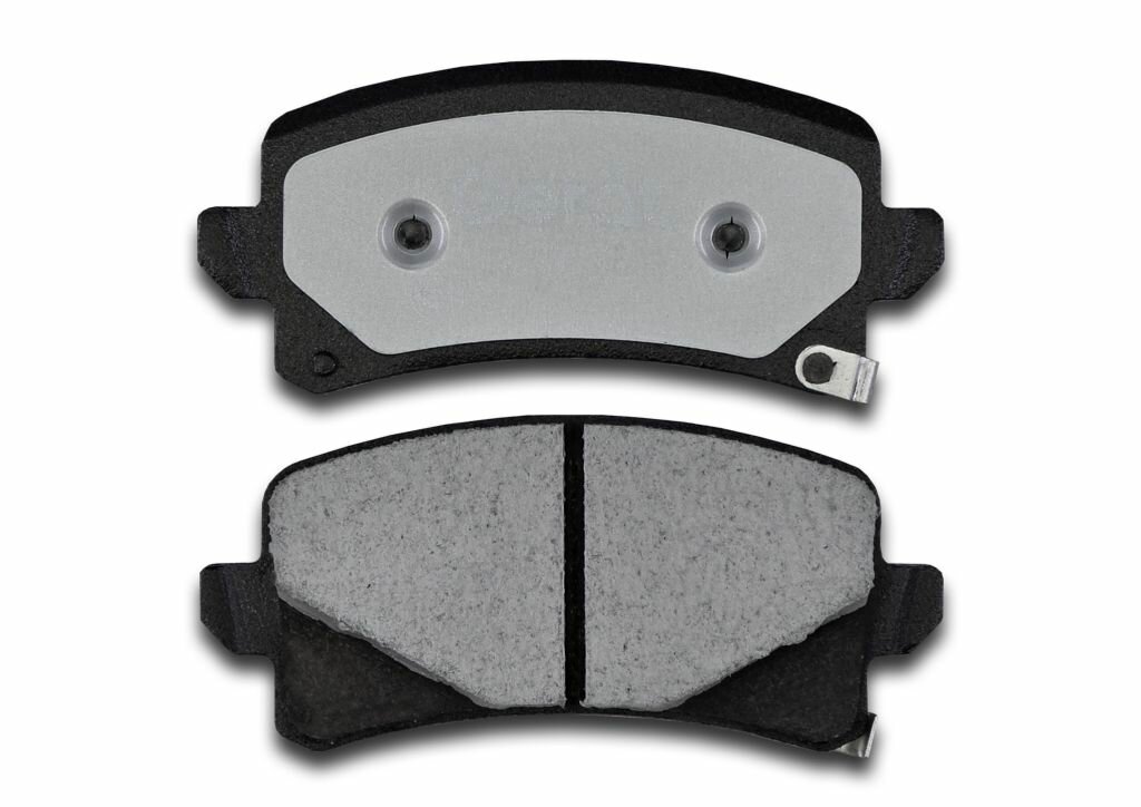 Тормозные колодки Gerat BPR169PG (задние) Low-metallic