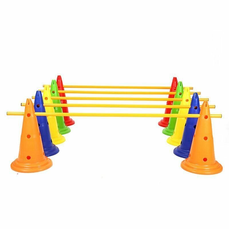 Набор препятствий для аджилити Dog Activity, Trixie (6 конусов 30 см, 3 перекладины 100см, 32091)