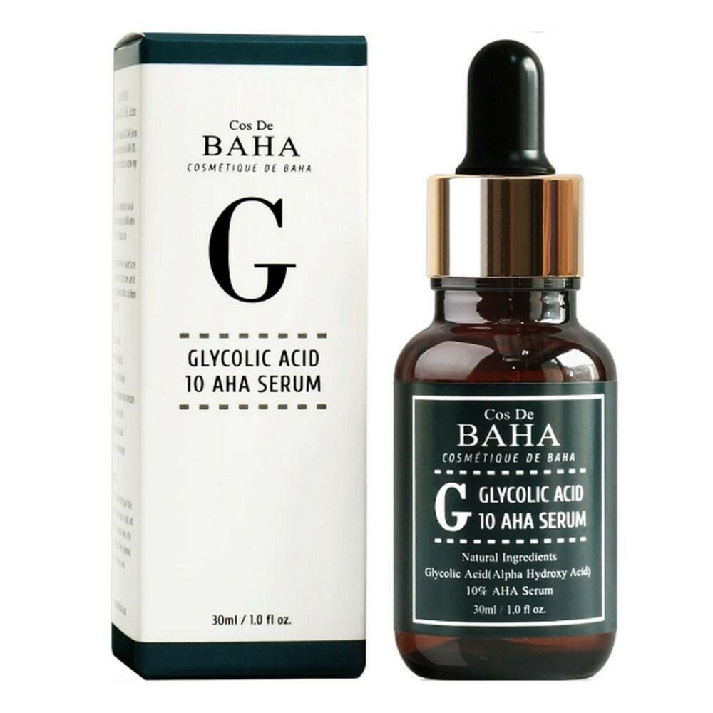 Cos De BAHA Сыворотка c гликолевой кислотой для проблемной кожи / G Glycolic Acid 10 AHA Serum, 30 мл