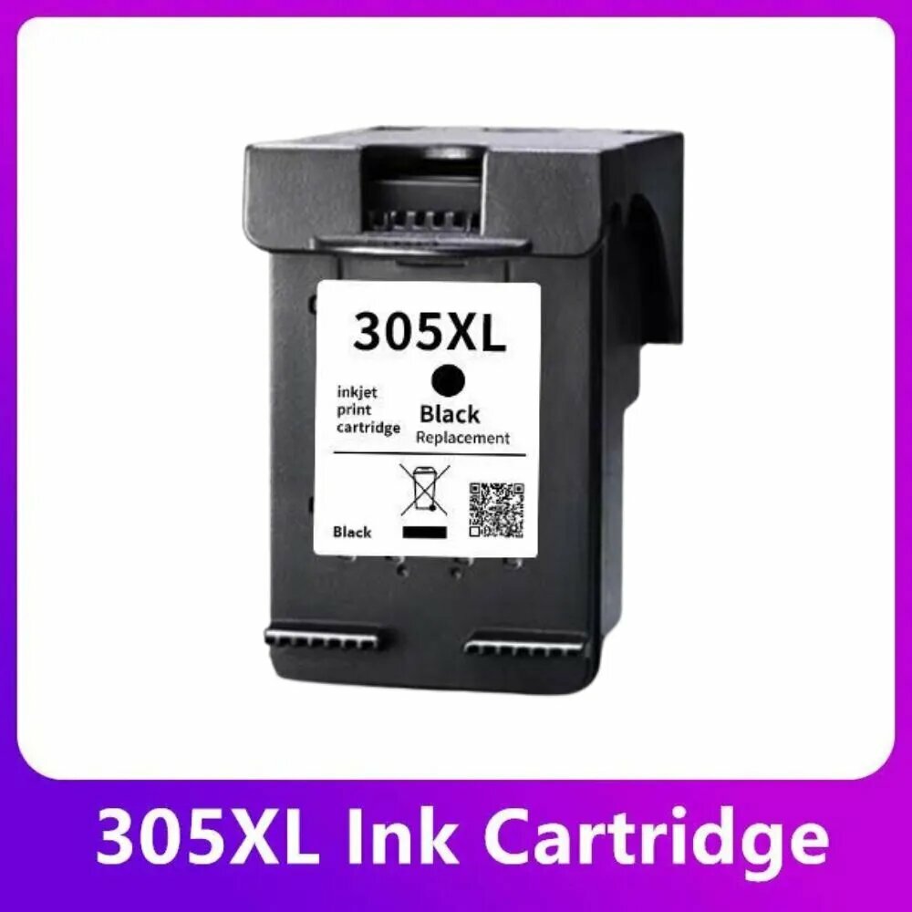 Картридж, совместимый, Черный (black), 1 шт