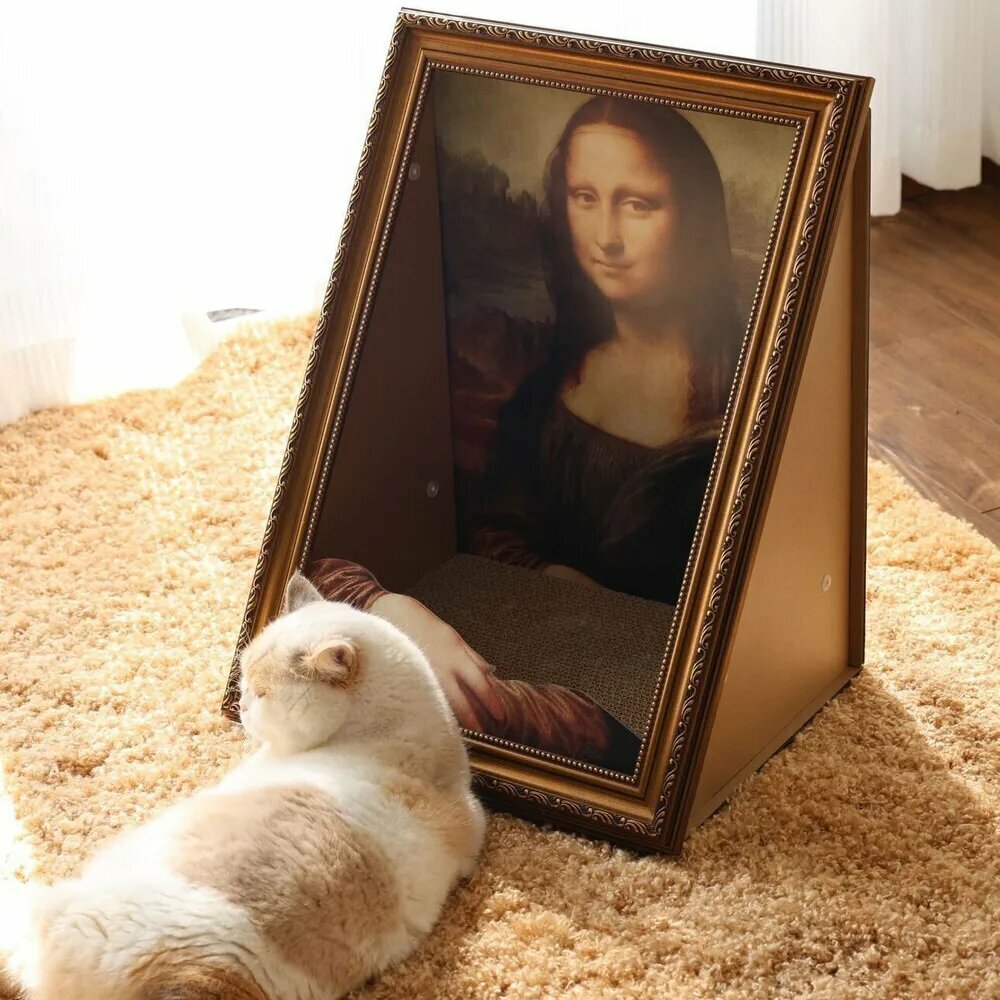 Гнездо "Мона Лиза", для котов, ABS-пластик, цвет для фильтра "Домик для домашних животных"