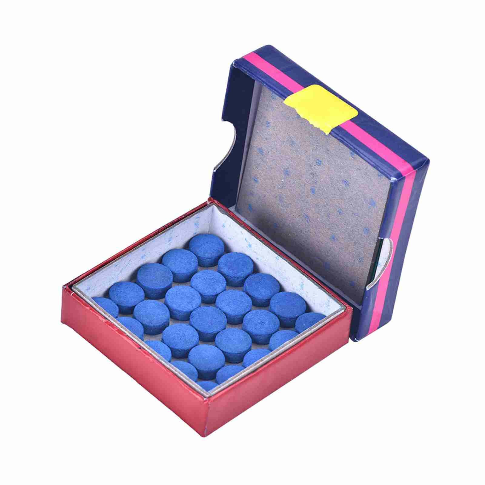 Набор из 50 сменных наконечников для бильярдных киев и киев для снукера, диаметр 10 мм, в коробке.