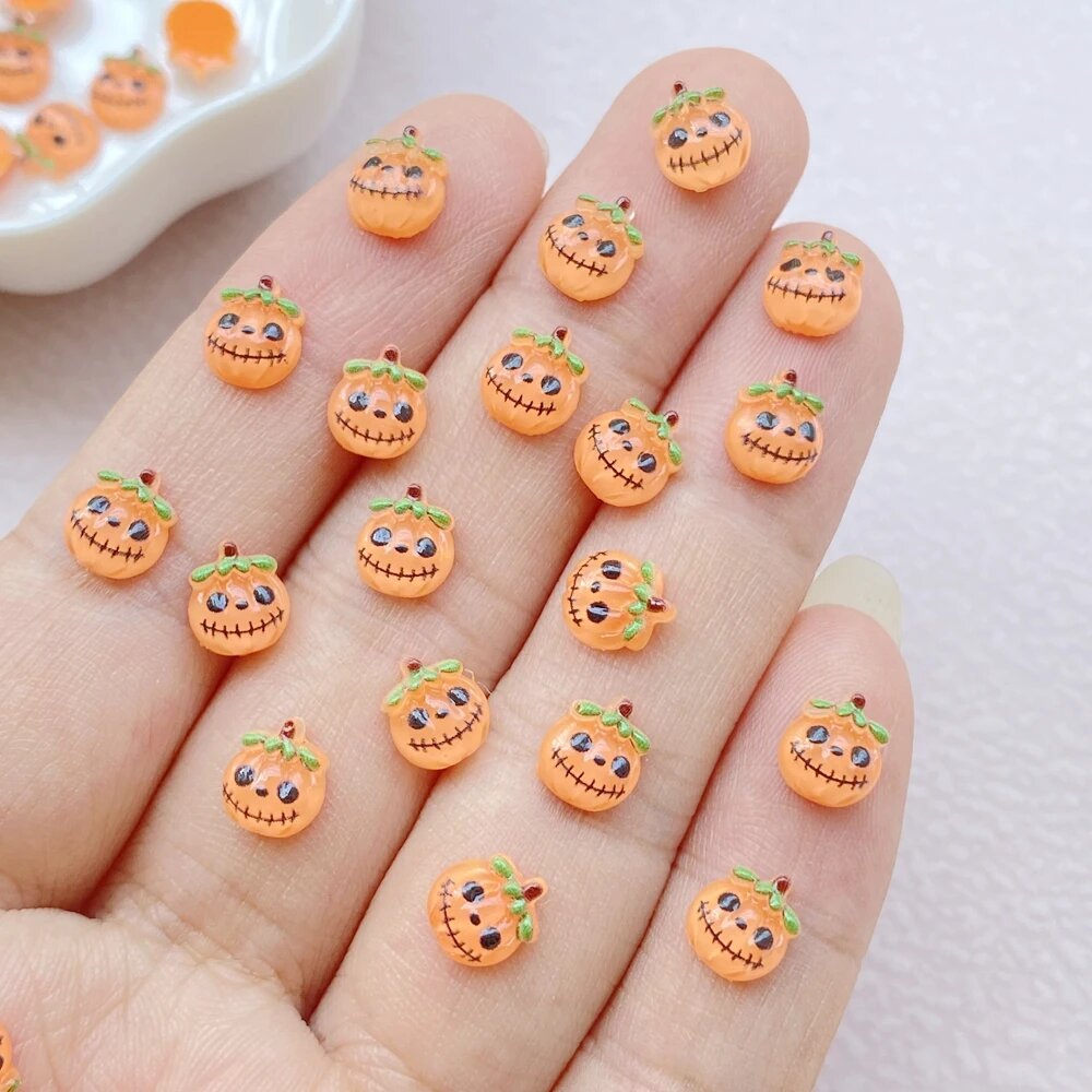 Миниатюрные тыковки для маникюра, 20 шт, Цвет: B